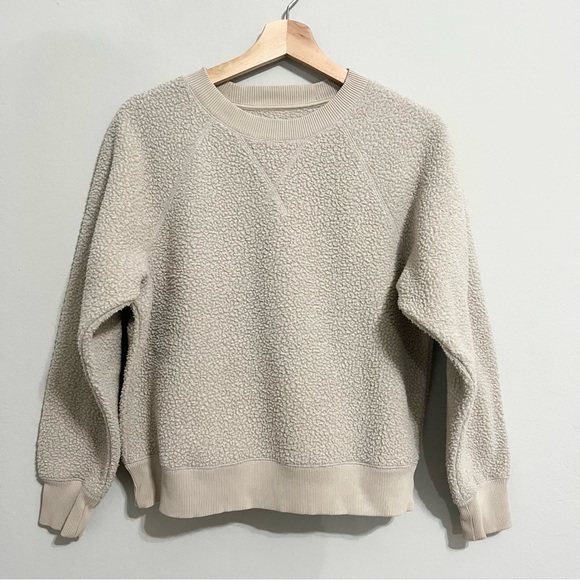 Everlane | Sweaters | Everlane Teddy Fleece Pullover Sweater | Poshmark